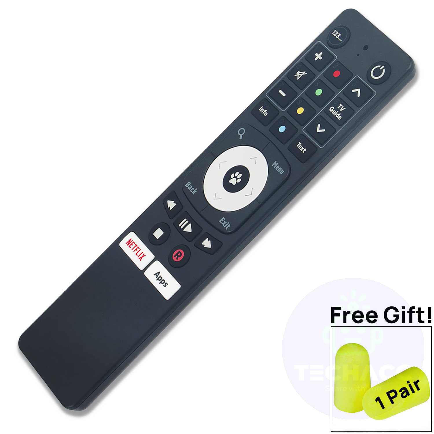 Remote Control For Fetch TV, Fetch Mini 4K, Mighty PVR, Mini & Gen 2 S ...